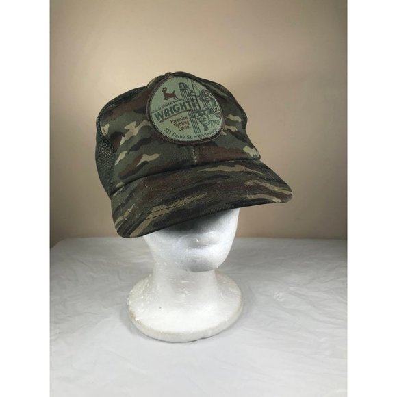 Accessories | Vintage Wright Archery Bowhunting Trucker Mesh Snapback ...